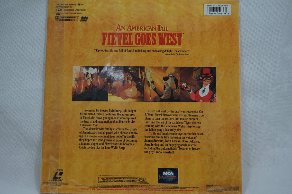 An American Tail: Fievel Goes West USA 41067 – Home for the LDly